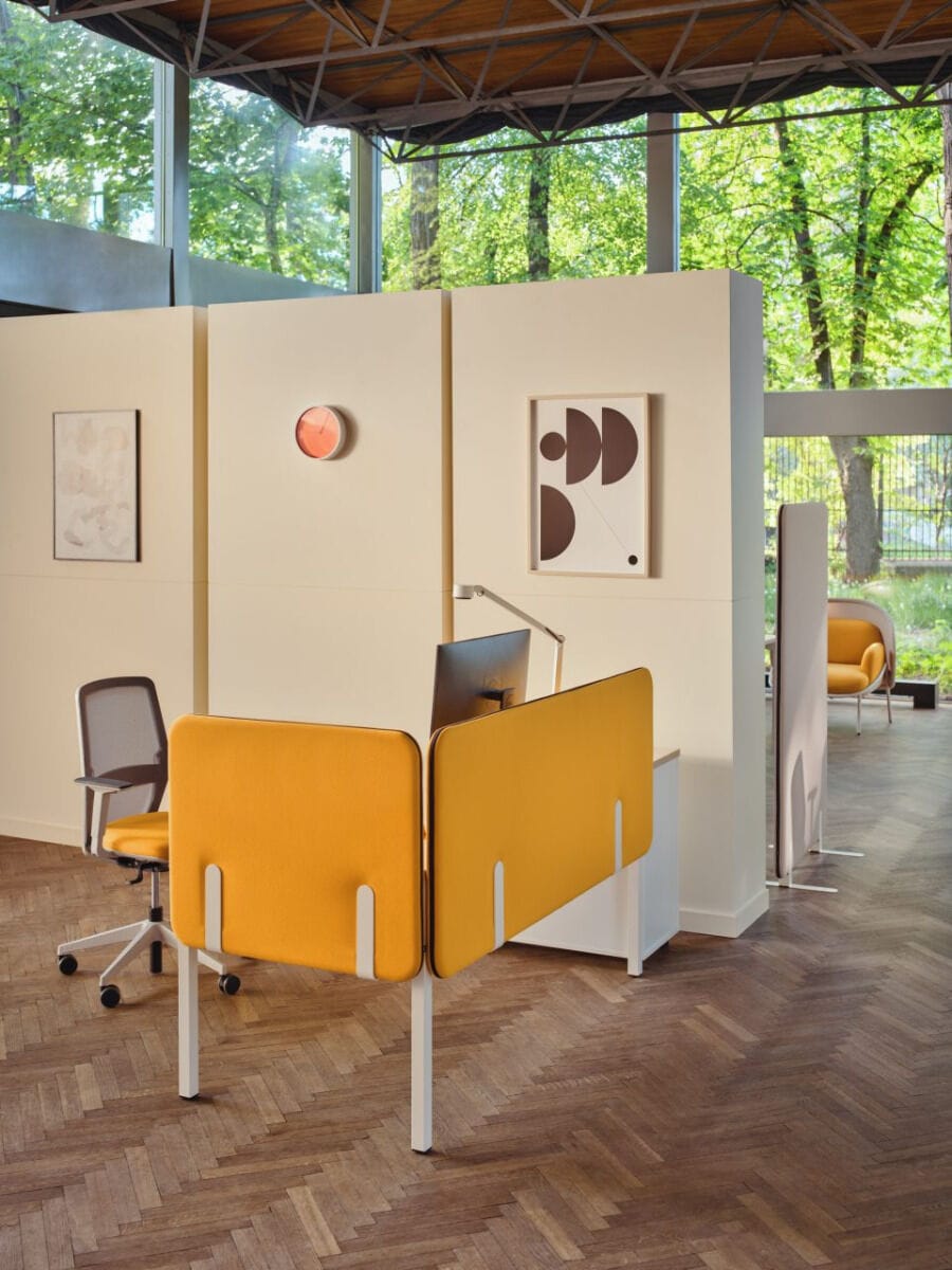 Sonic Desk Screens | Acoustic | Donworth Office Interiors